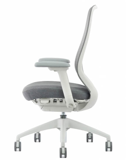AX Performance Ergonomic White Frame Executive Chair | IDWorkspace ...