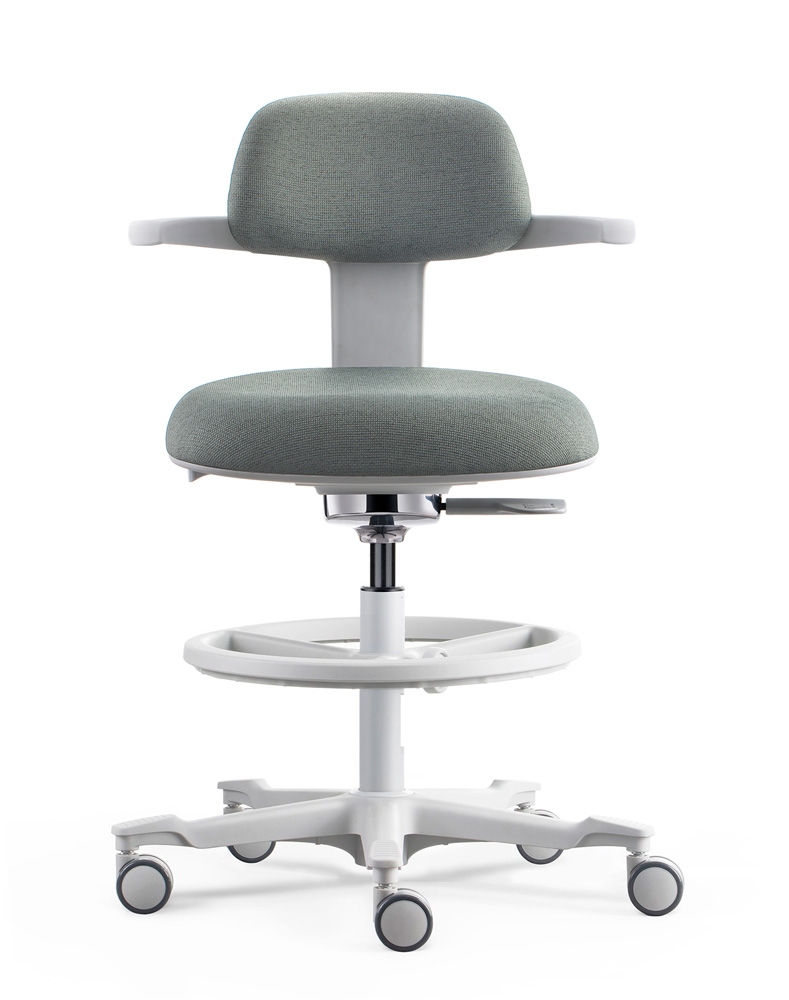 Coast White Drafting Counter Chair