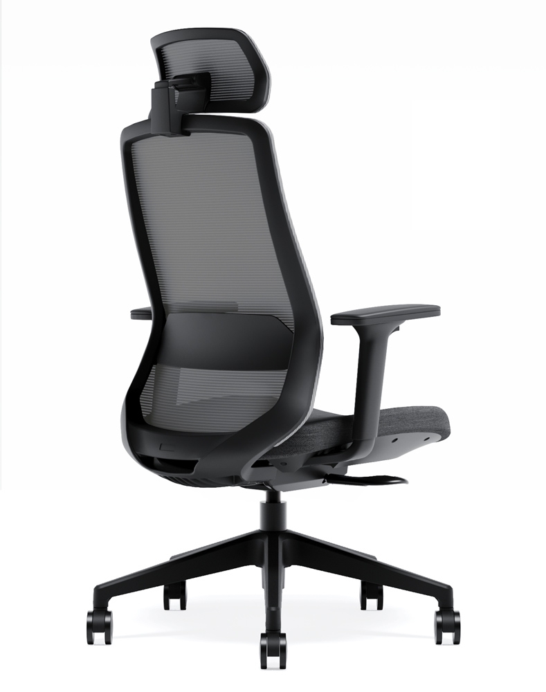 GEO Black Ergonomic Executive Chair | IDWorkspace Office Furniture